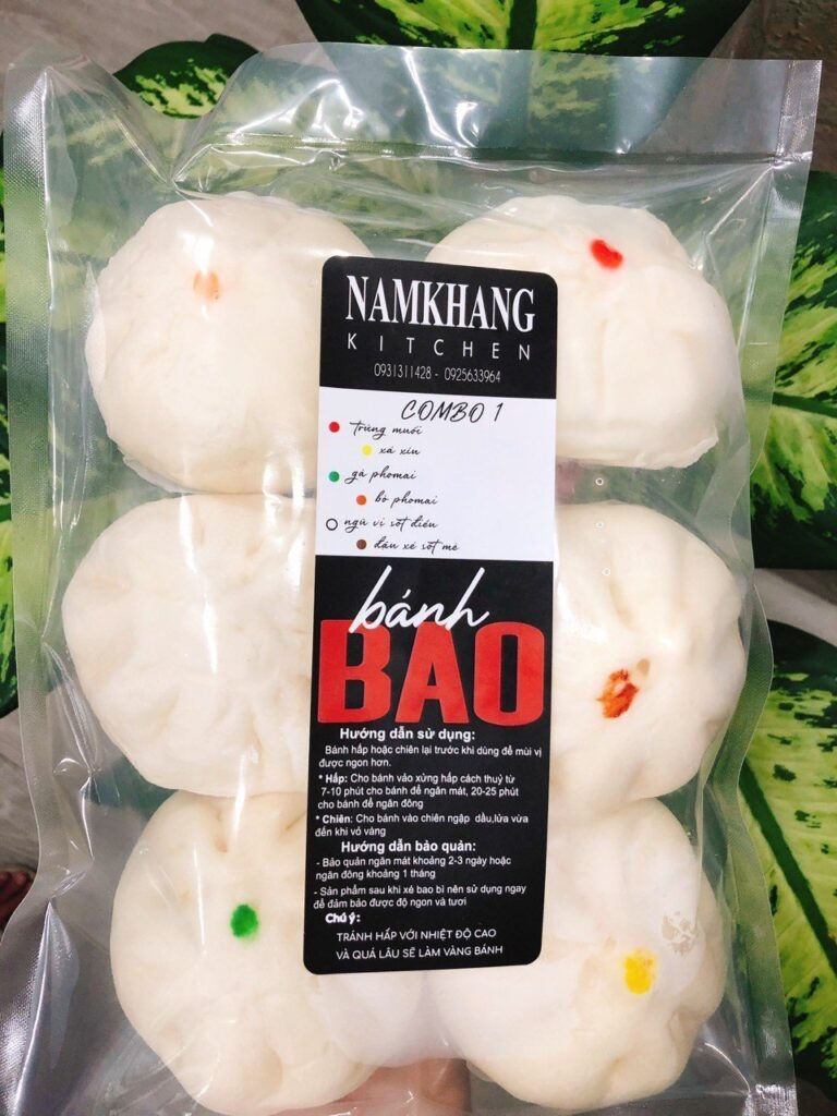 Bánh Bao Nam Khang Combo 1 - Bánh Bao Tươi Nam Khang